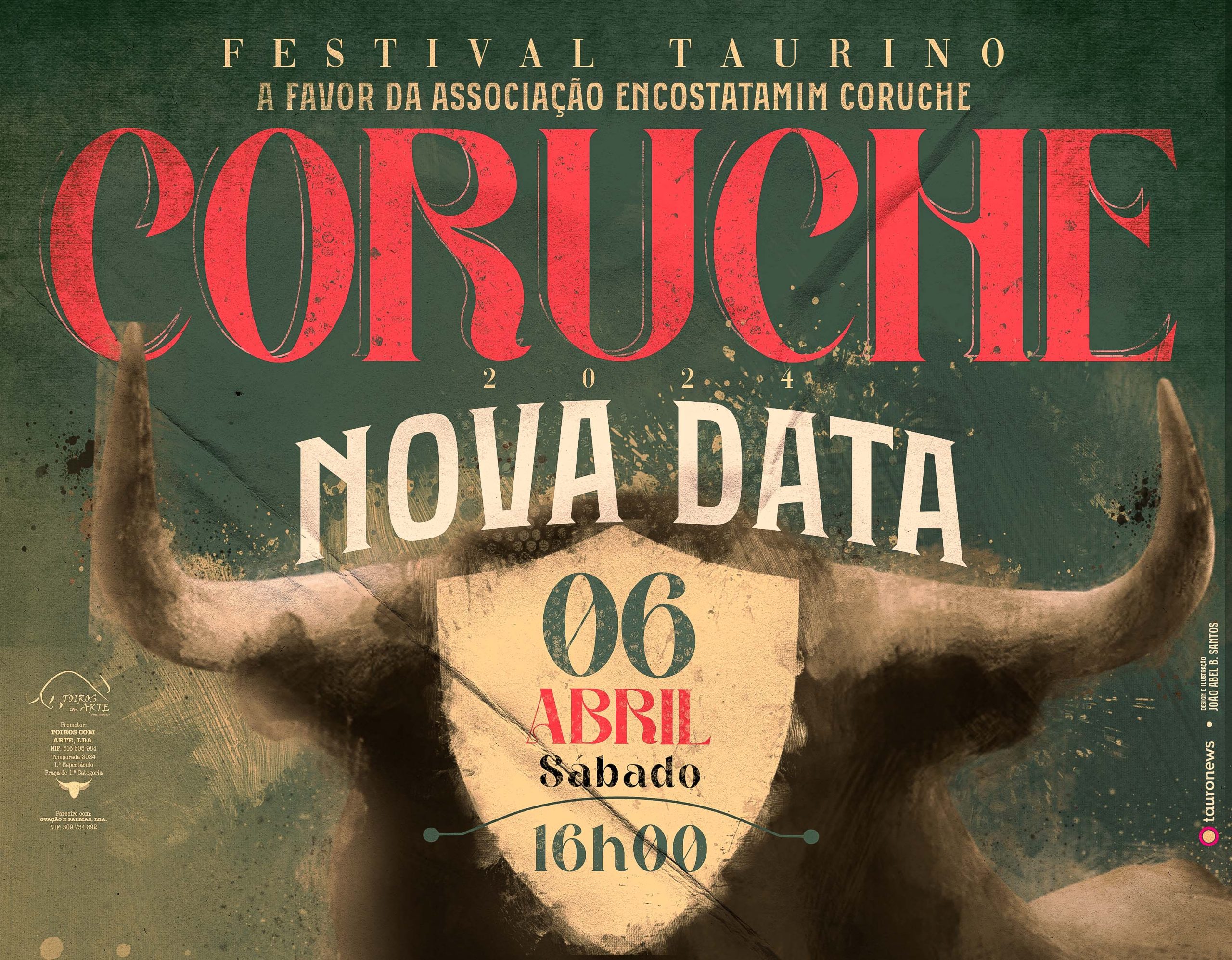 Nova data para Coruche - Sol e Sombra